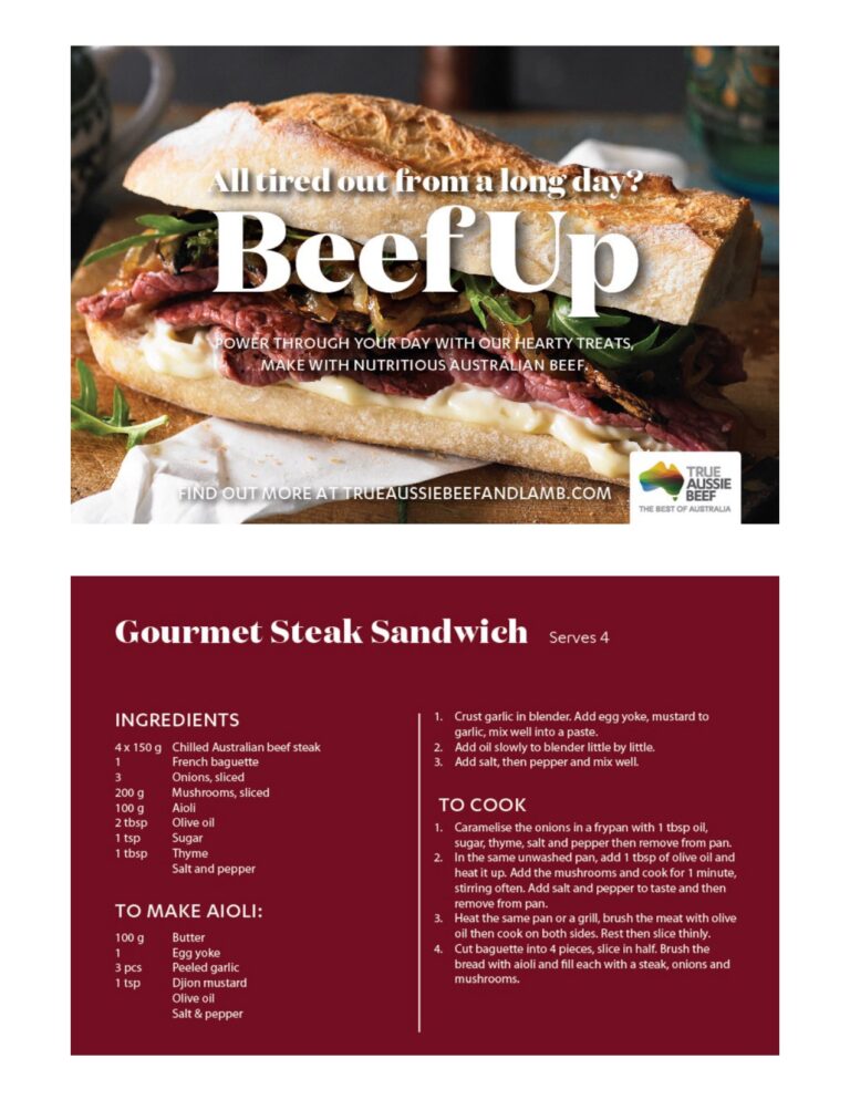 Beef Up 25 Recipes – True Aussie Beef - blog nazlannasir